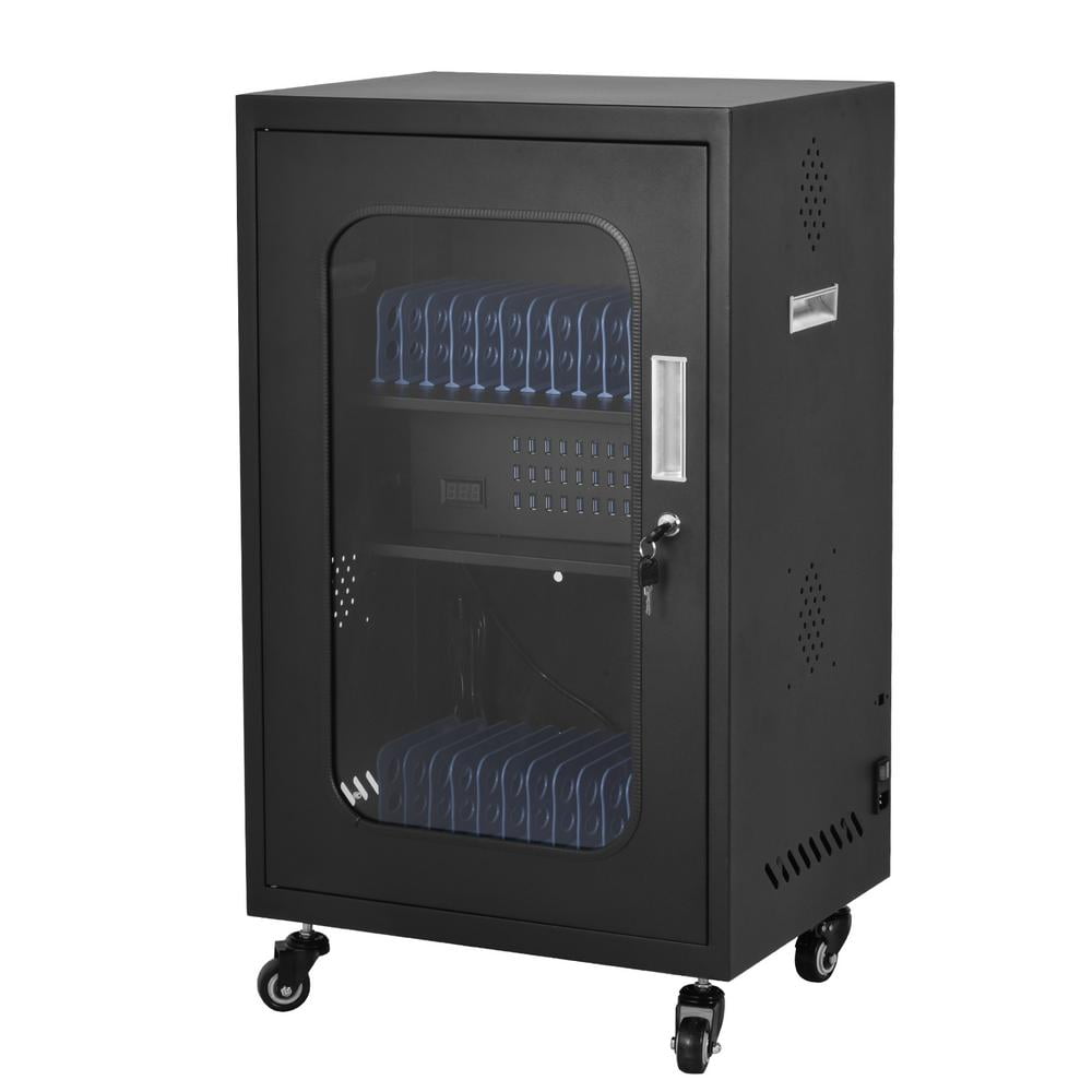 Laptop Charging Cart, 30-Bay Multi Device Charging Station, Classroom ...