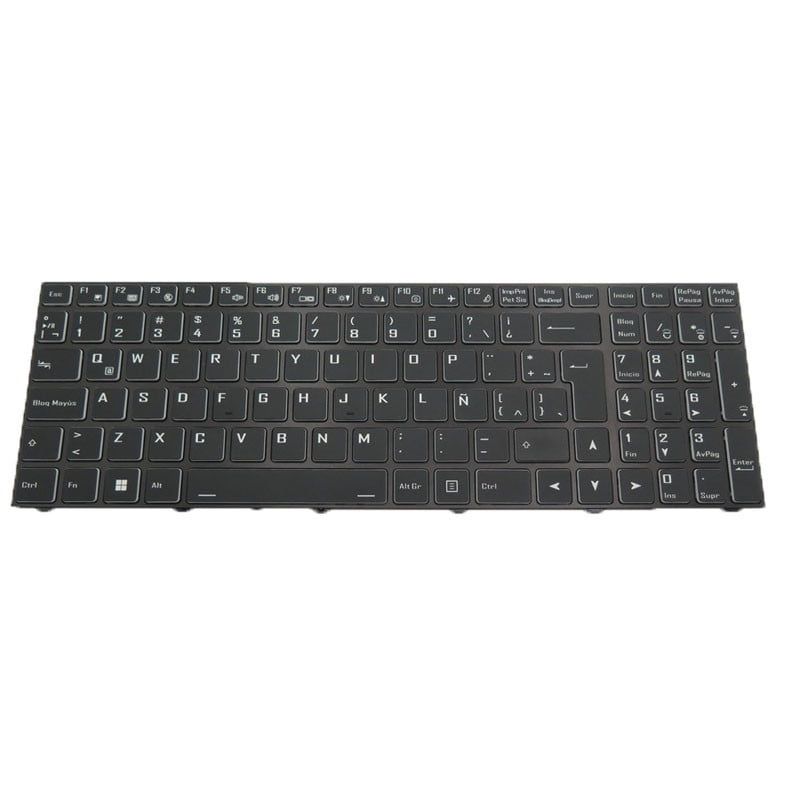 Laptop Colourful Backlit Keyboard For CLEVO CVM19N2600J4302 6-80-X17S3 ...