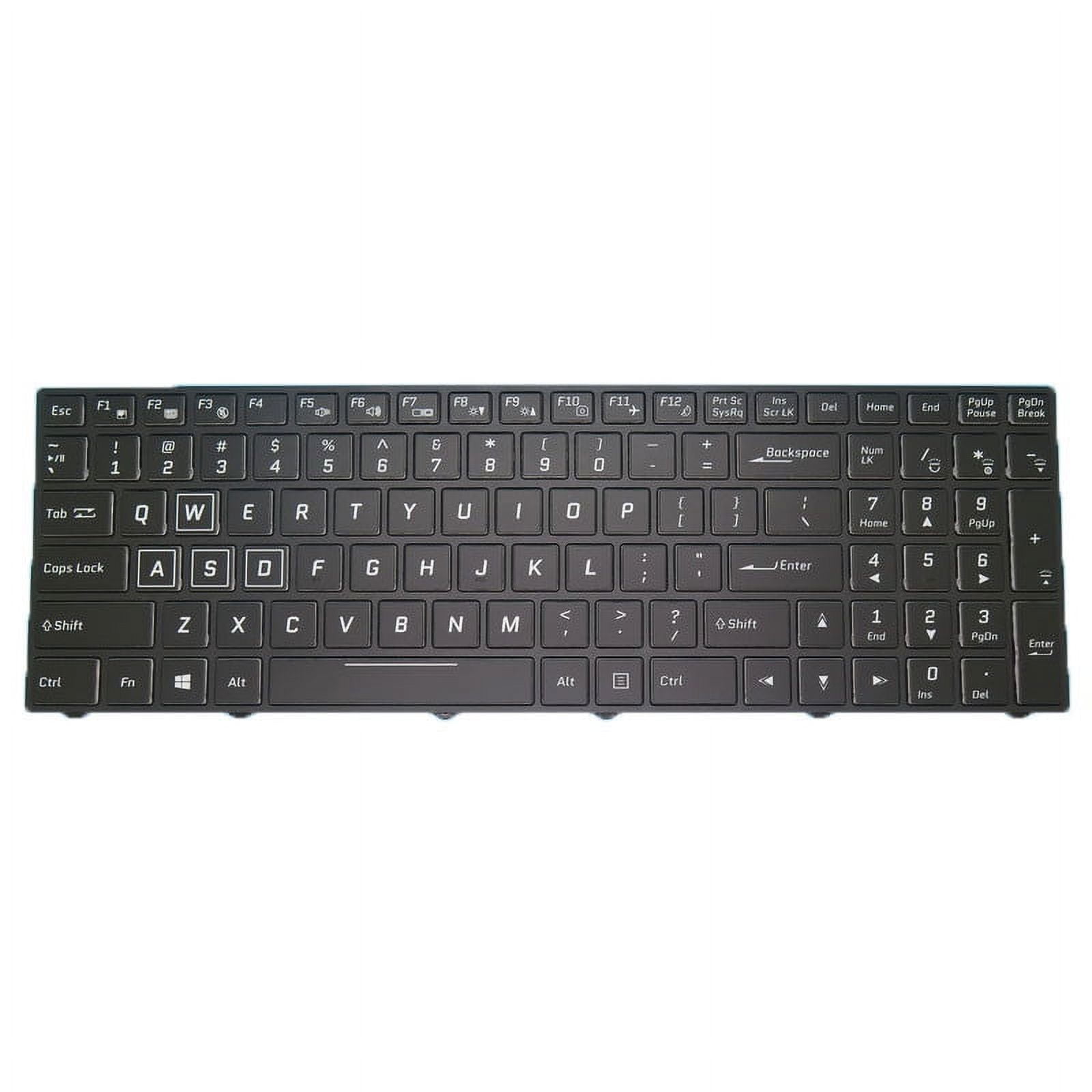 Laptop Colourful Backlit Keyboard For Eluktronics N870HK1 N870HK1 Pro-X ...