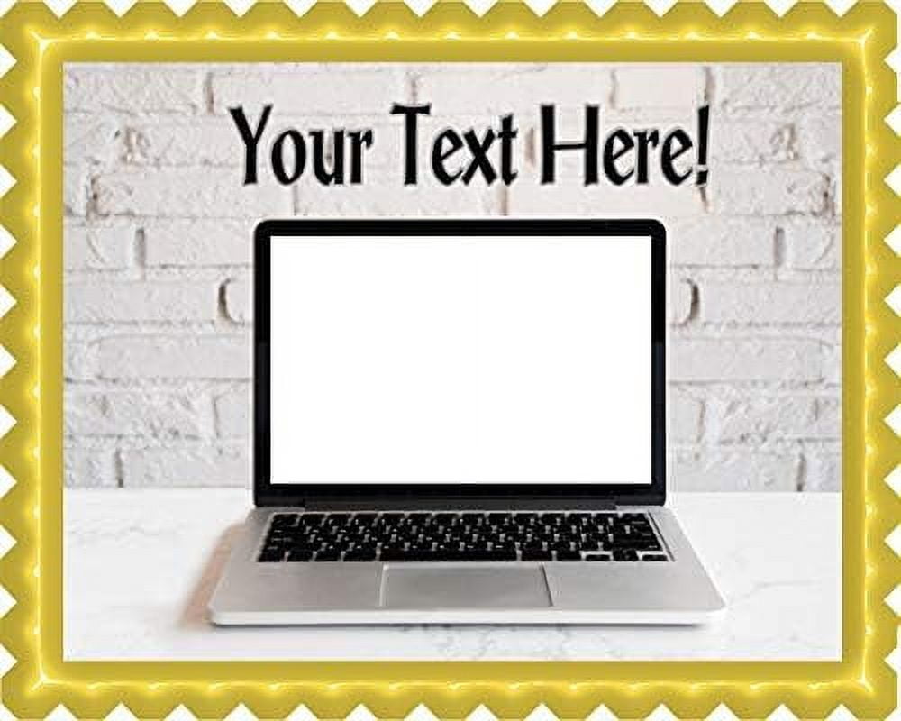 Laptop Computer - Topper - 10" x 16" (1/2 sheet) rectangular - Walmart.com