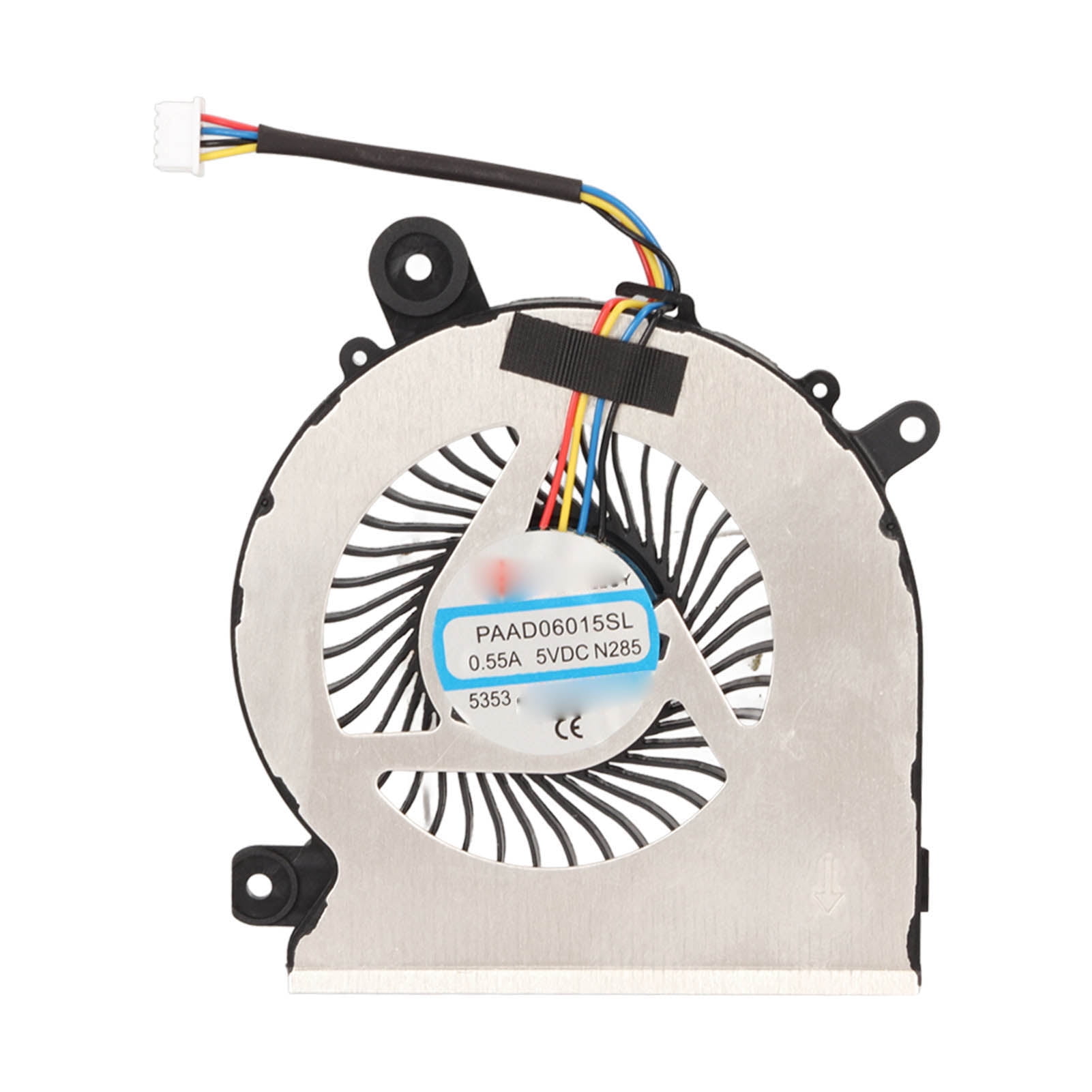 Laptop Cooling Fan Replacement 4 Pin Power Connector Compatible for MSI ...