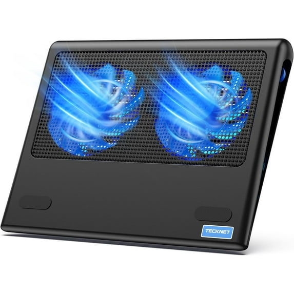 Laptop Cooling Pad - 12"-15.6" Cooler, Powerful Cooler and Ultra Quiet ...
