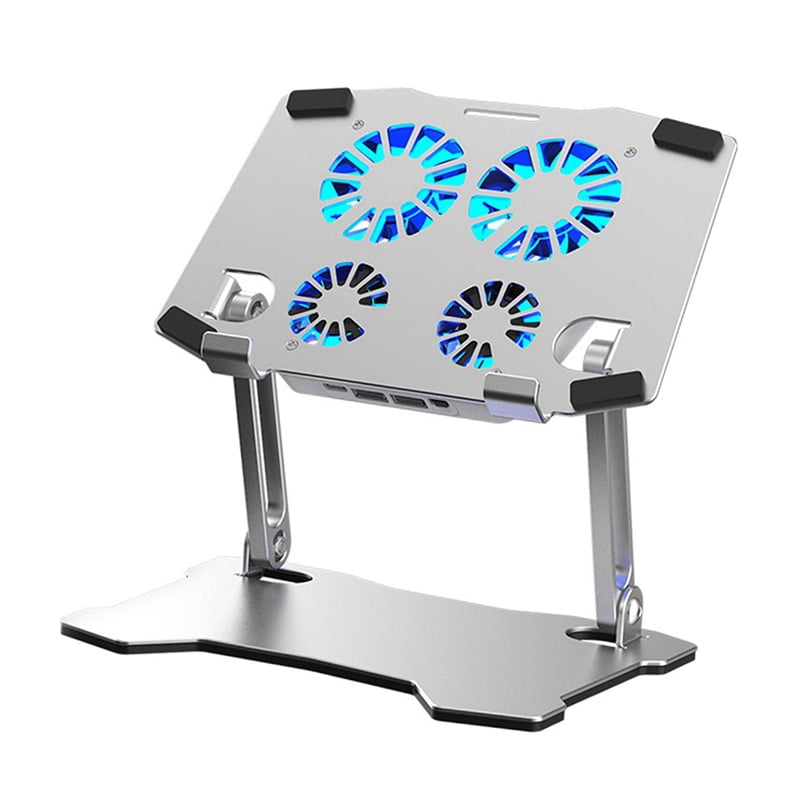 Laptop Cooling Pad Adjustable Aluminum Stand Portable for All Tablets ...