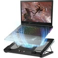 Laptop Cooling Pad, Laptop Cooler Stand with 5.5" Movable Fan Easy to ...
