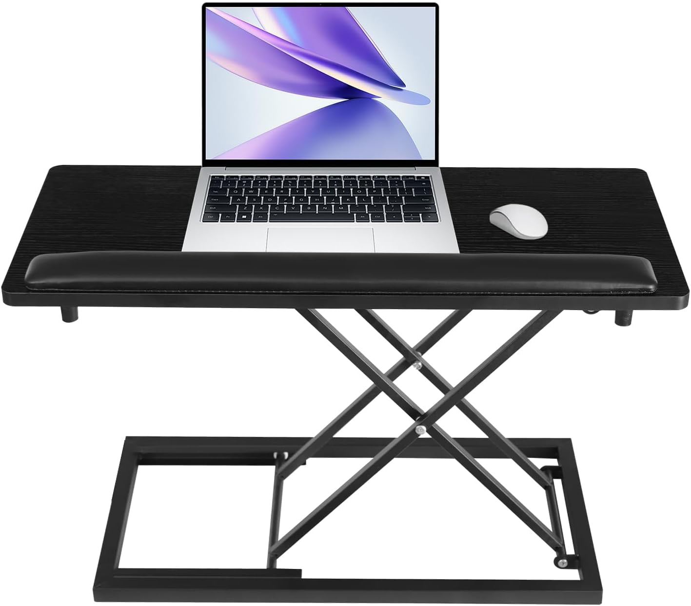 Laptop Desk Adjustable Height Keyboard and Mouse Riser for Desktop ...