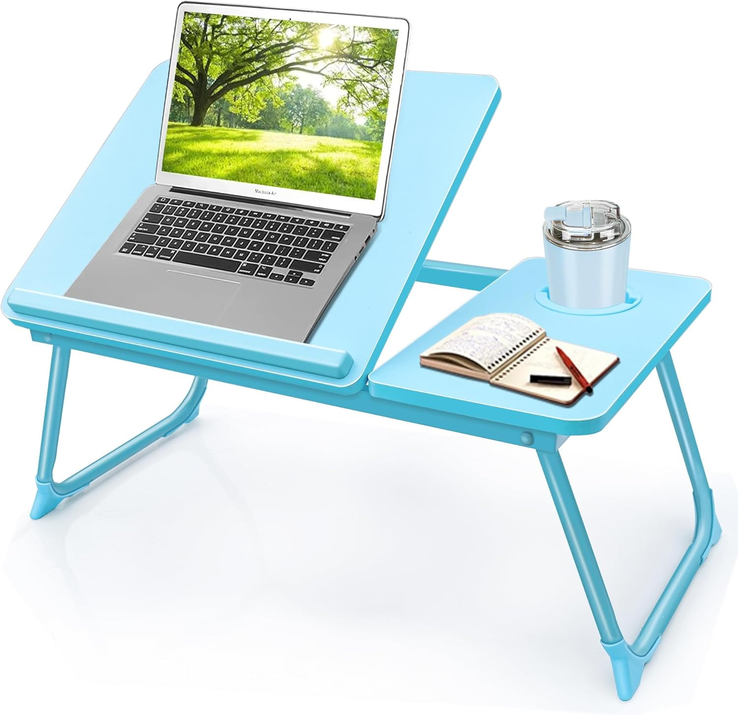Laptop Desk for Bed Couch, Portable Lap Desk for Laptop, Foldable Bed ...