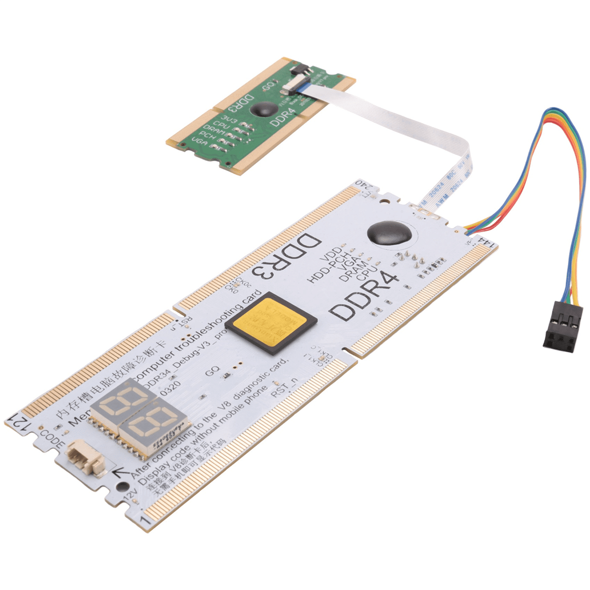 Laptop/Desktop Motherboard Memory Slot DDR3/DDR4 Diagnostic Analyzer ...