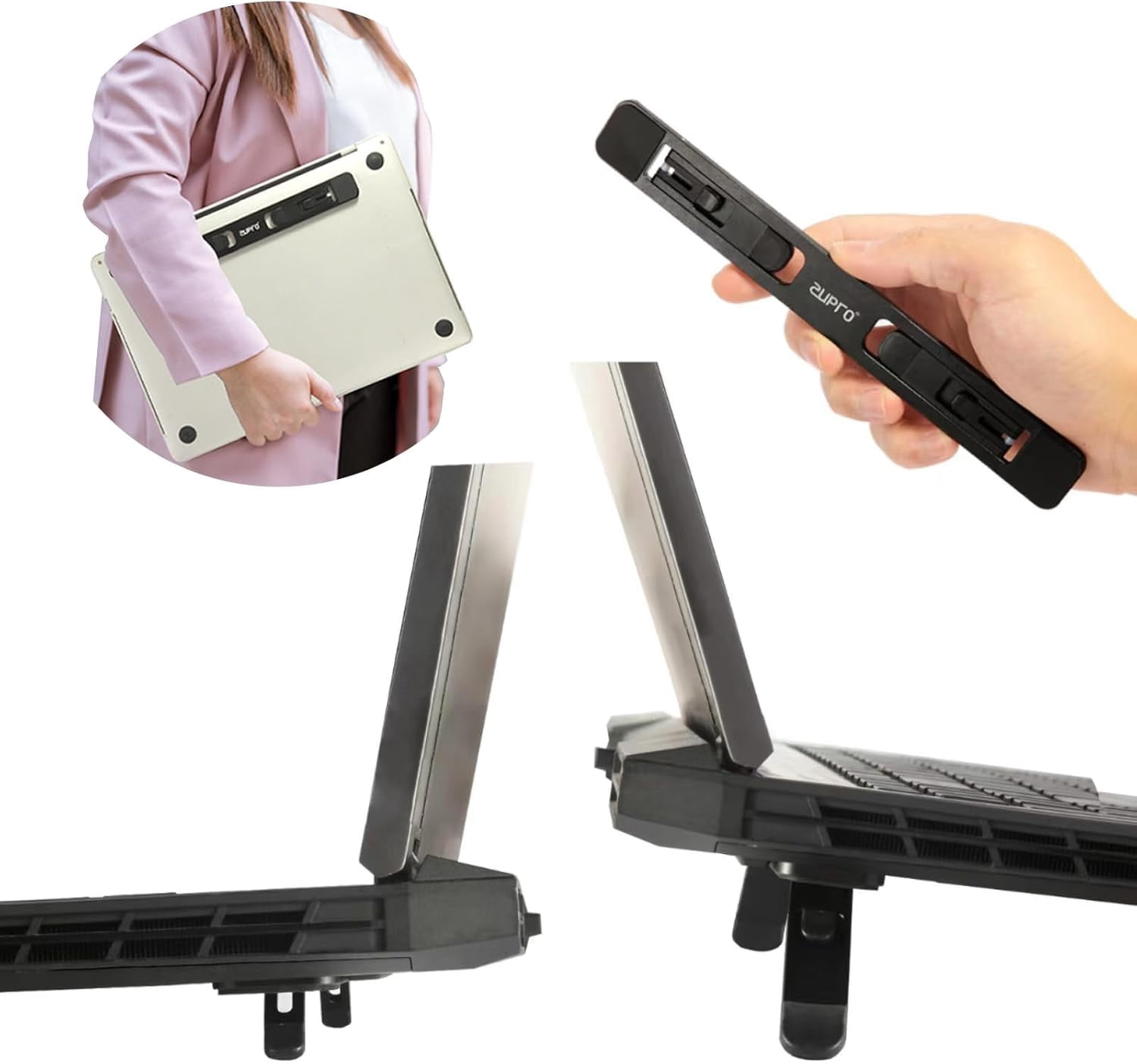 Laptop Feet,2024 New Model Laptop Stand,Self-Adhesive Foldable ...