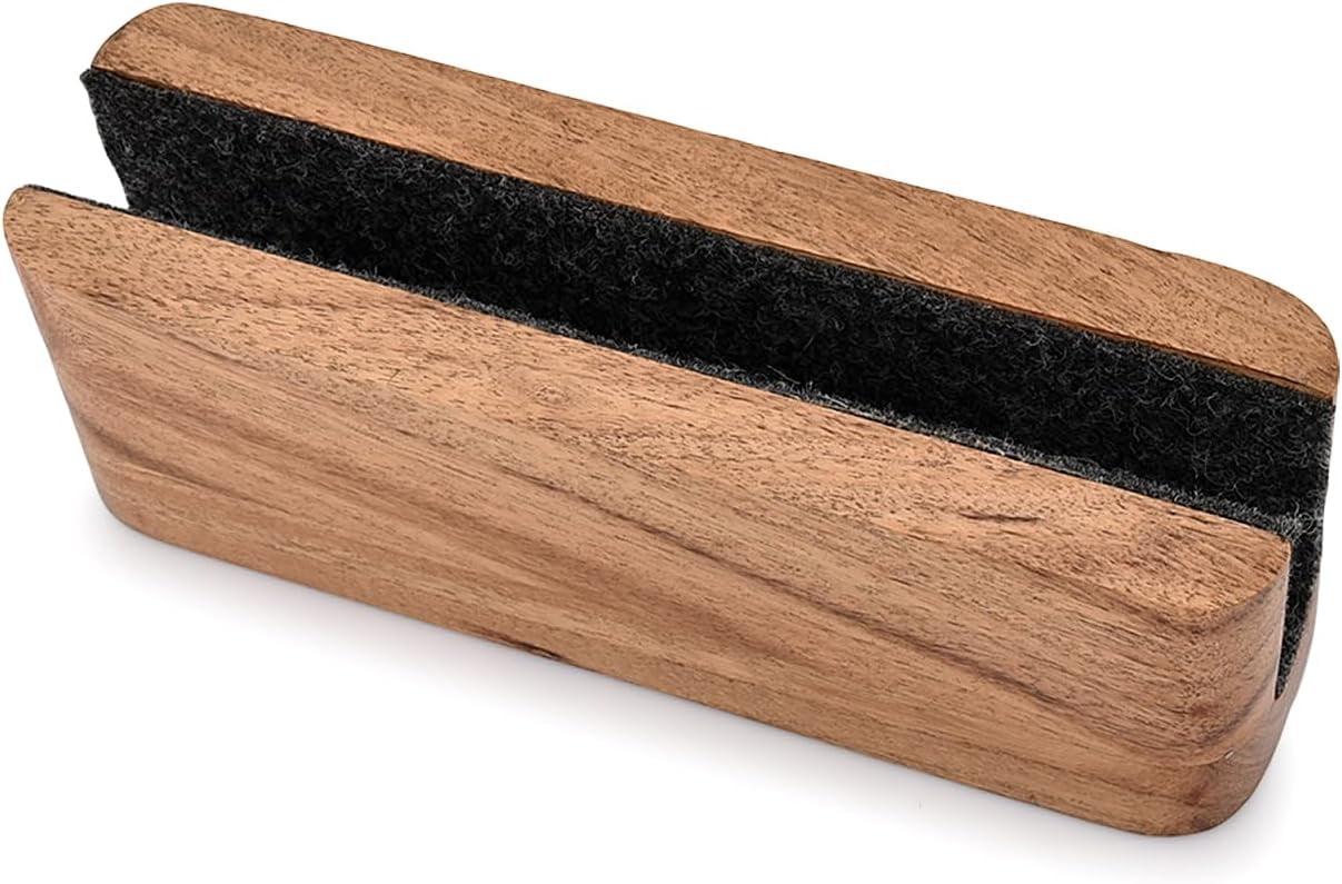 Laptop Holder Acacia Wood Vertical Laptop Stand for Desk Compatible ...