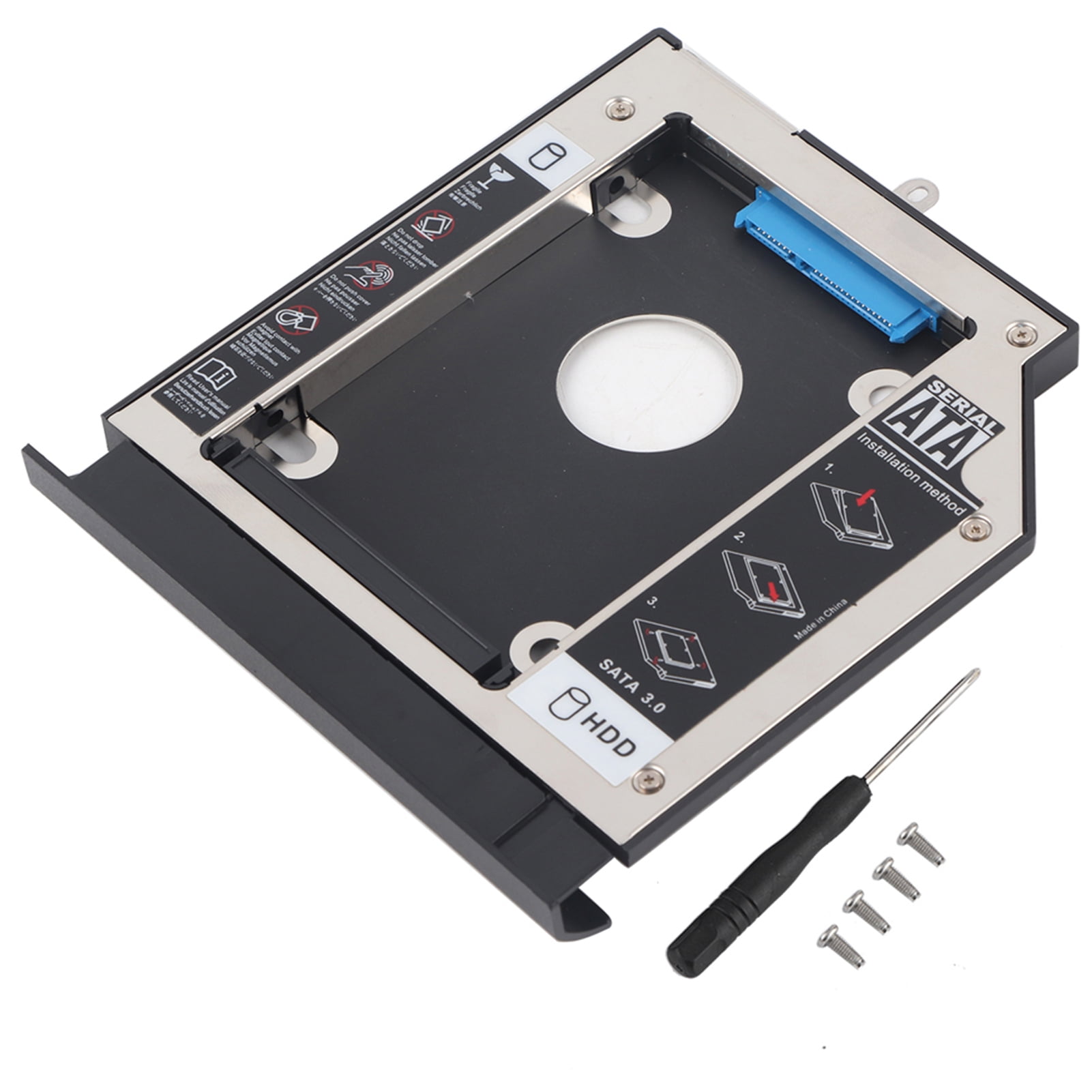 Laptop Internal Enclosure SATA3.0 HDD Hard Disk Drive CD-ROM Bracket ...