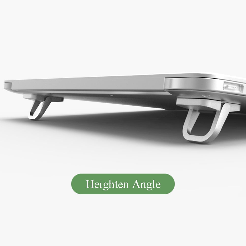 Laptop Invisible Stand PC Tablet Pad Bottom Cooling Aluminum Holder ...