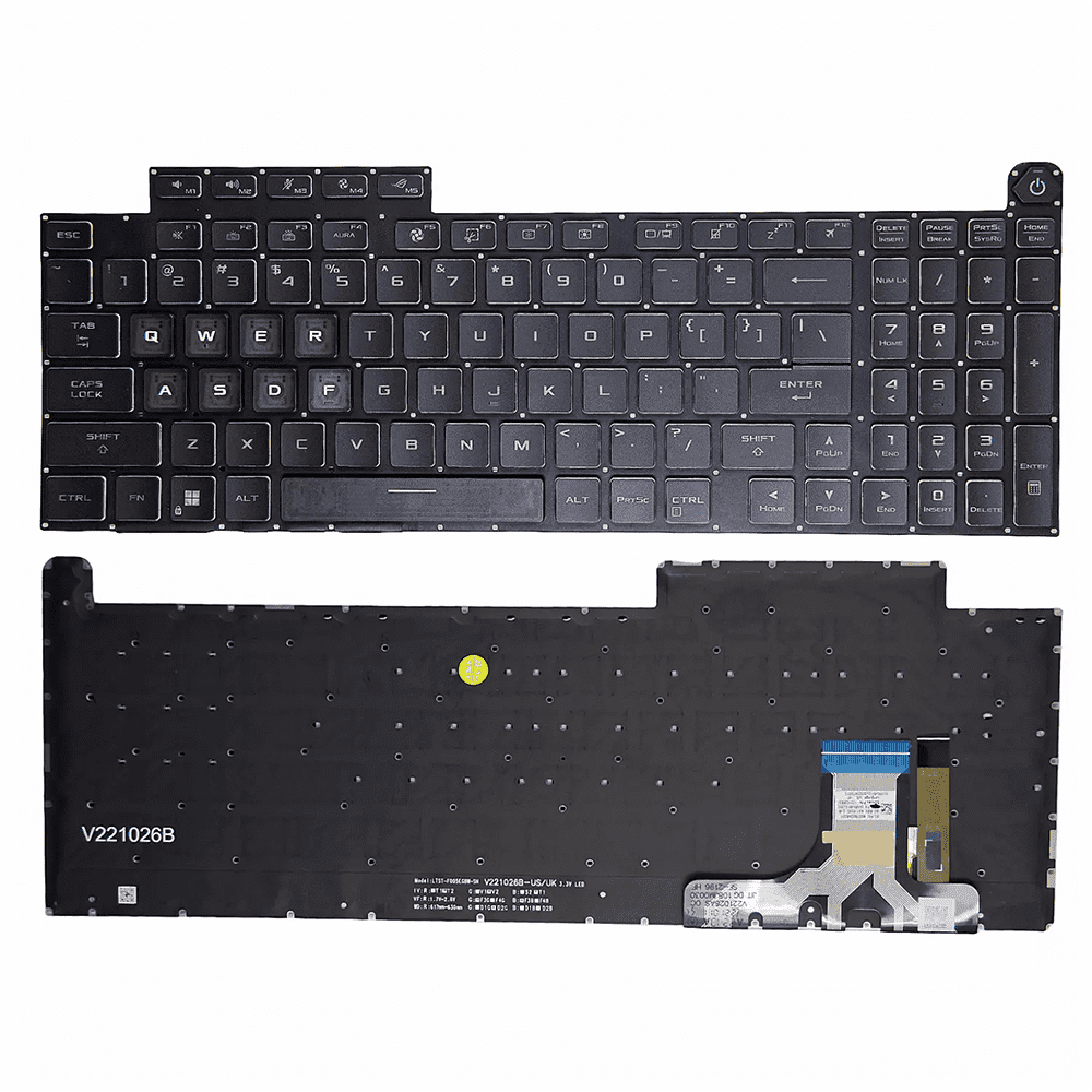 Laptop Keyboard For ASUS ROG Strix G18 G834J G834JZ G834JY G834JYR ...