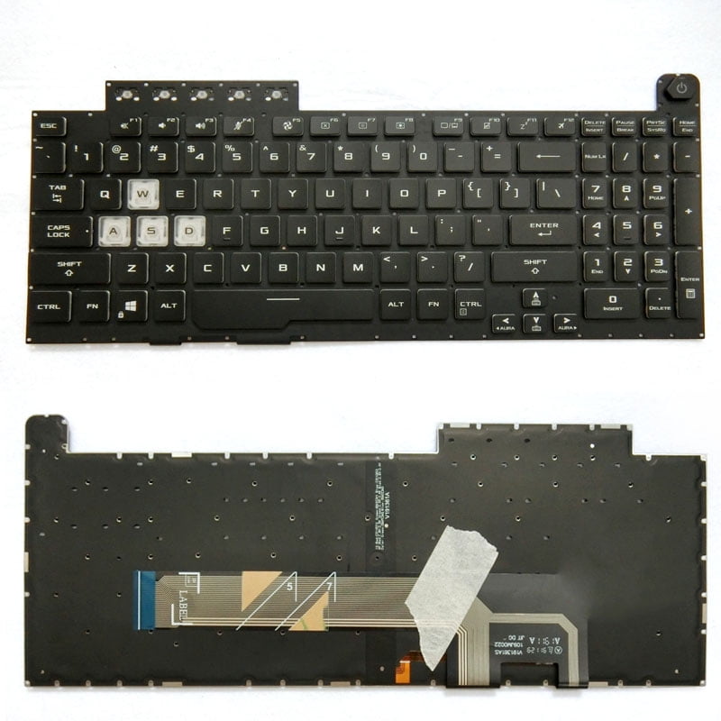 Laptop Keyboard For ASUS TUF Gaming FA566II FA566IH FA566IU Black US ...