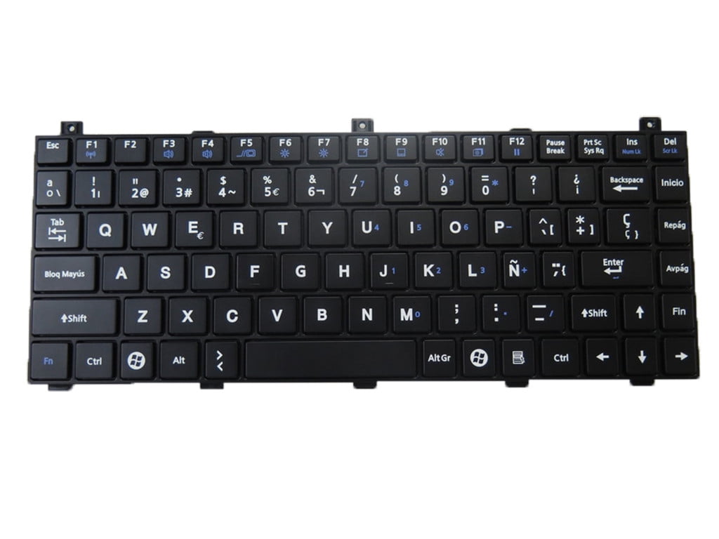 Laptop Keyboard For GETAC B300 G5 B300G5 Spanish SP With Black Frame No ...