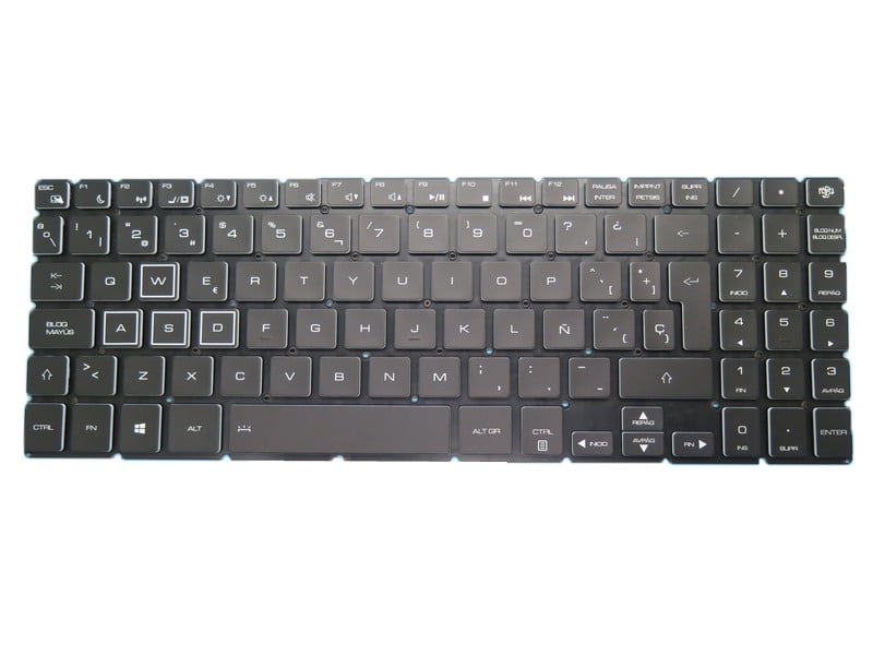 Laptop Keyboard For Gigabyte For AORUS 15-W9 15-X9 Spanish SP Colourful ...