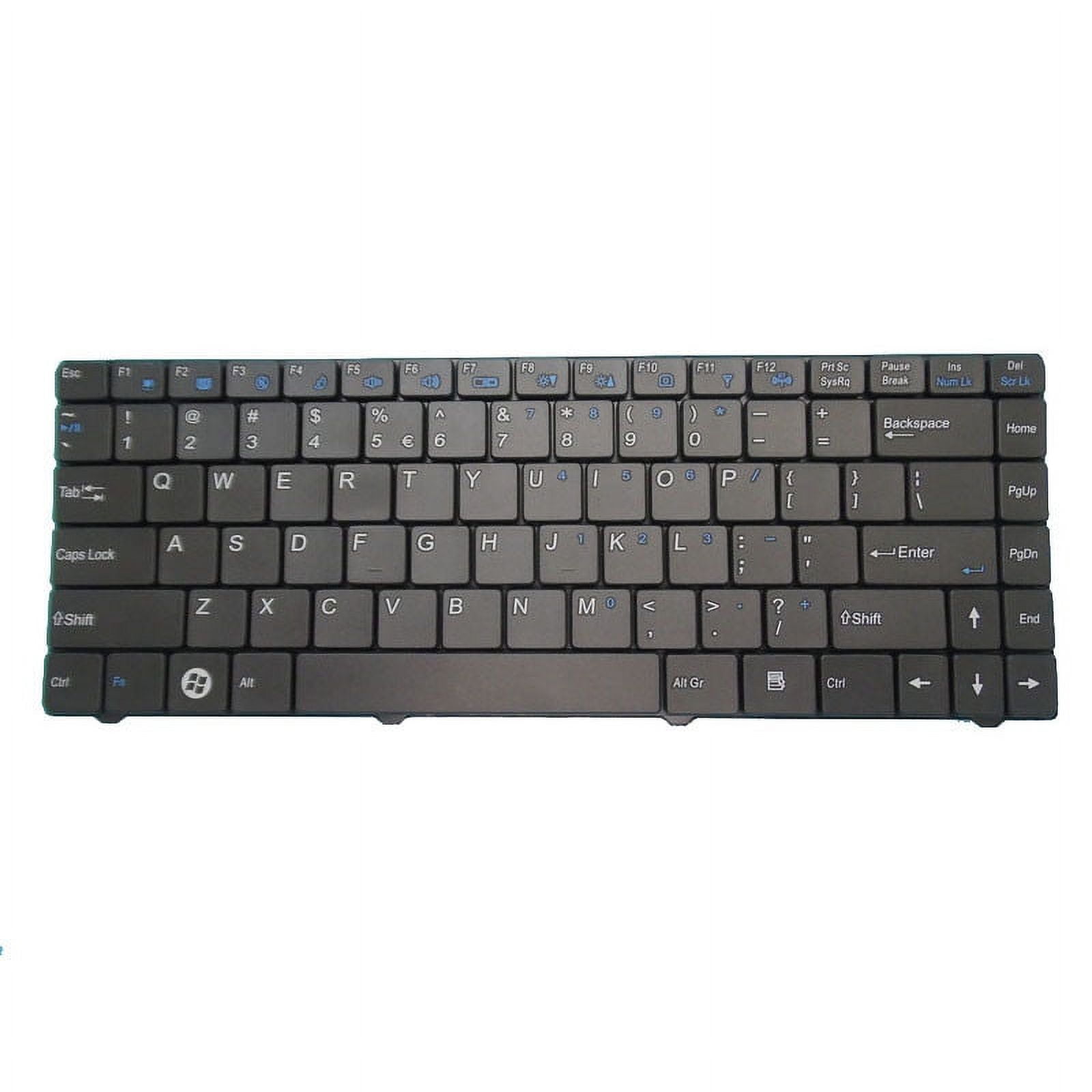 Laptop Keyboard For Intelbras I300 English US Black New - Walmart.com
