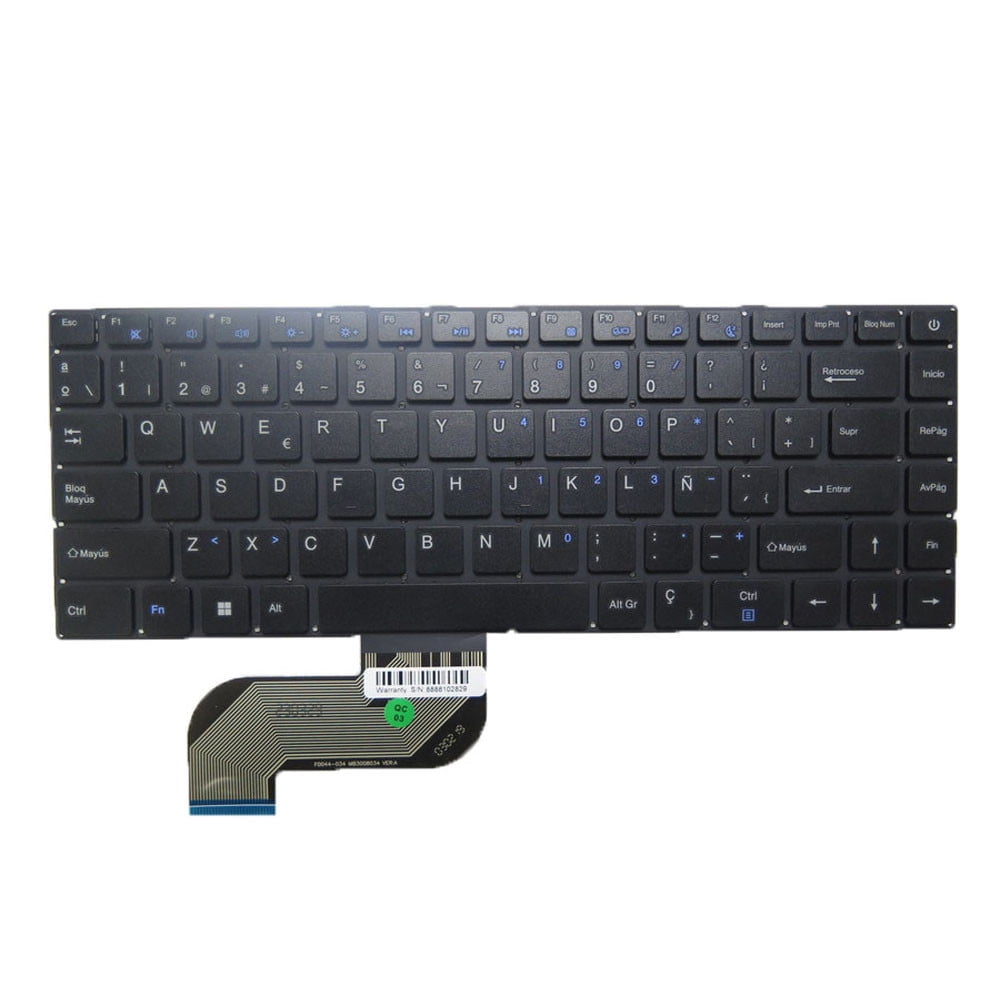 Laptop Keyboard For Jumper S5 MB3008034 F0044-034 WIN11 Black Without ...