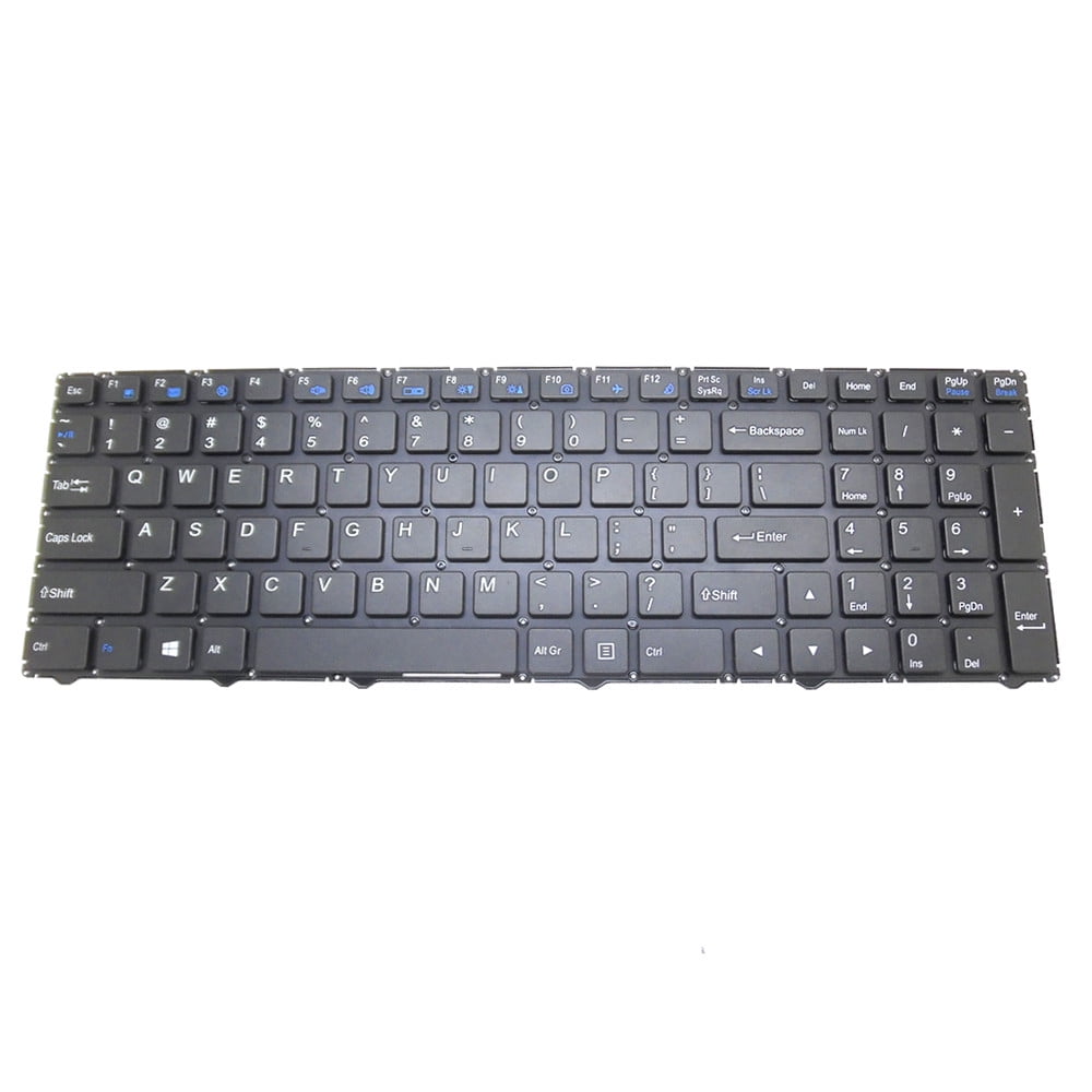 Laptop Keyboard For TTL W950JU United States US Black Without Frame New ...