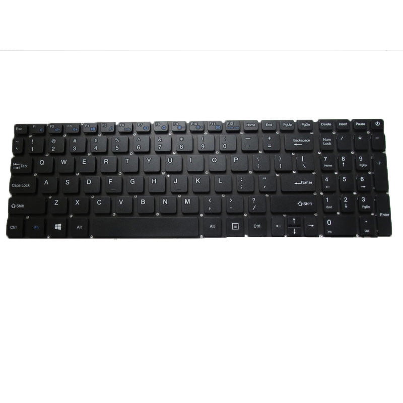 Laptop Keyboard For Toposh T156 English US Black VER3 - Walmart.com