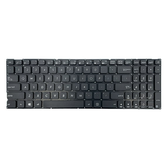 Laptop Keyboard with English Letters/Characters- Full Size Desktop ...