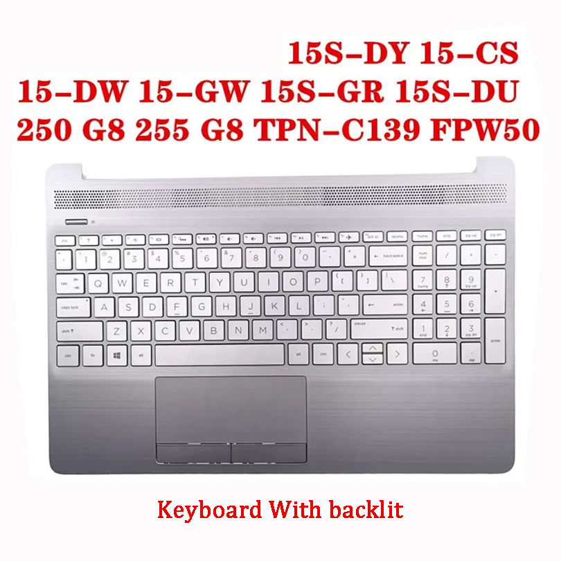 Laptop Lcd Back Cover Case/Front Frame/Bottom Case For 15S-DY GR DU CS ...