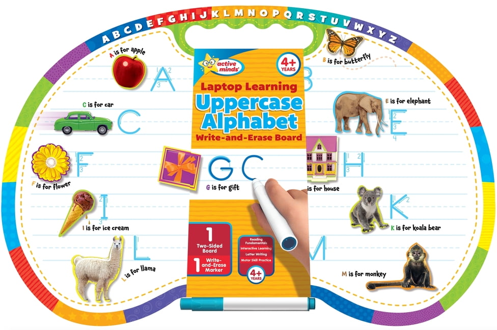 Laptop Learning Uppercase Alphabet (Board Book) - Walmart.com