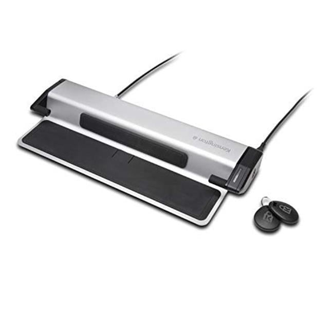 Laptop Locking Station with K-Fob Smart Lock - Black & Silver - Walmart.com