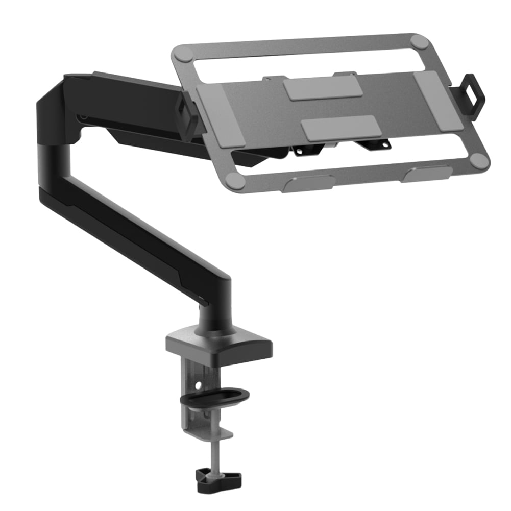 Laptop Mount Holds 2-9kg Laptop Arm Mount Clamp-on Grommet Mounting ...