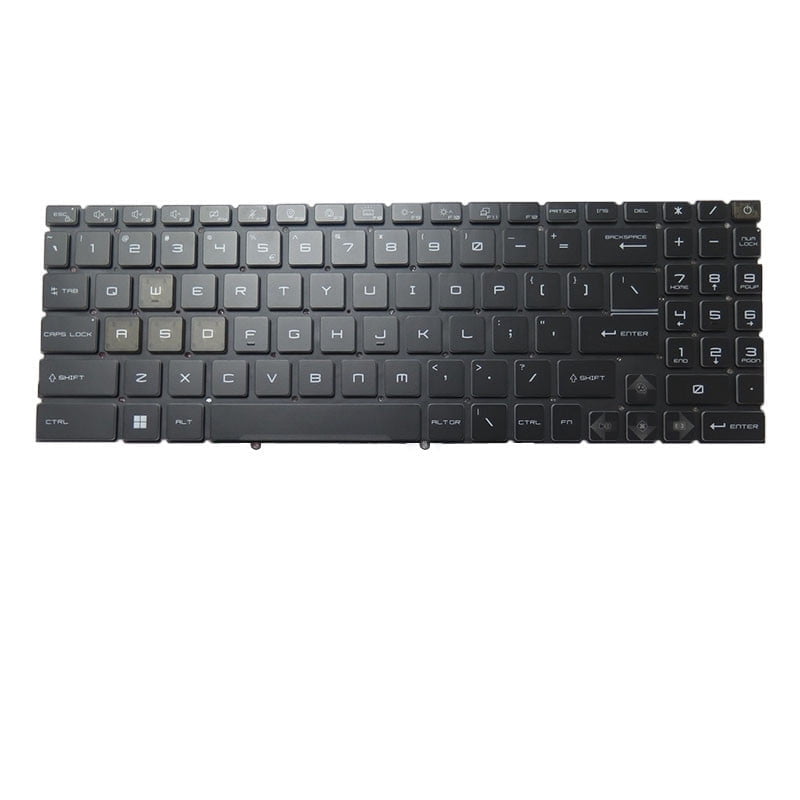 Laptop Multi-Color RGB Backlight Keyboard For MSI Katana 17 B12U ...