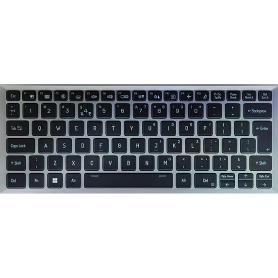 Laptop No Backlit Keyboard For ACER TravelLite TL14-52M UN.34GSI.01R ...