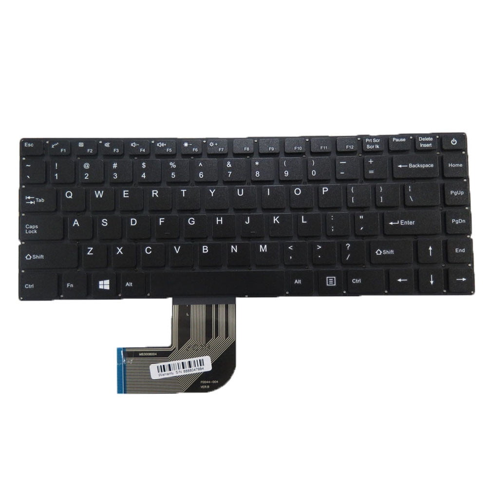 Laptop No Backlit Keyboard For Jumper X4 MB3008004 F0044-004 English US ...
