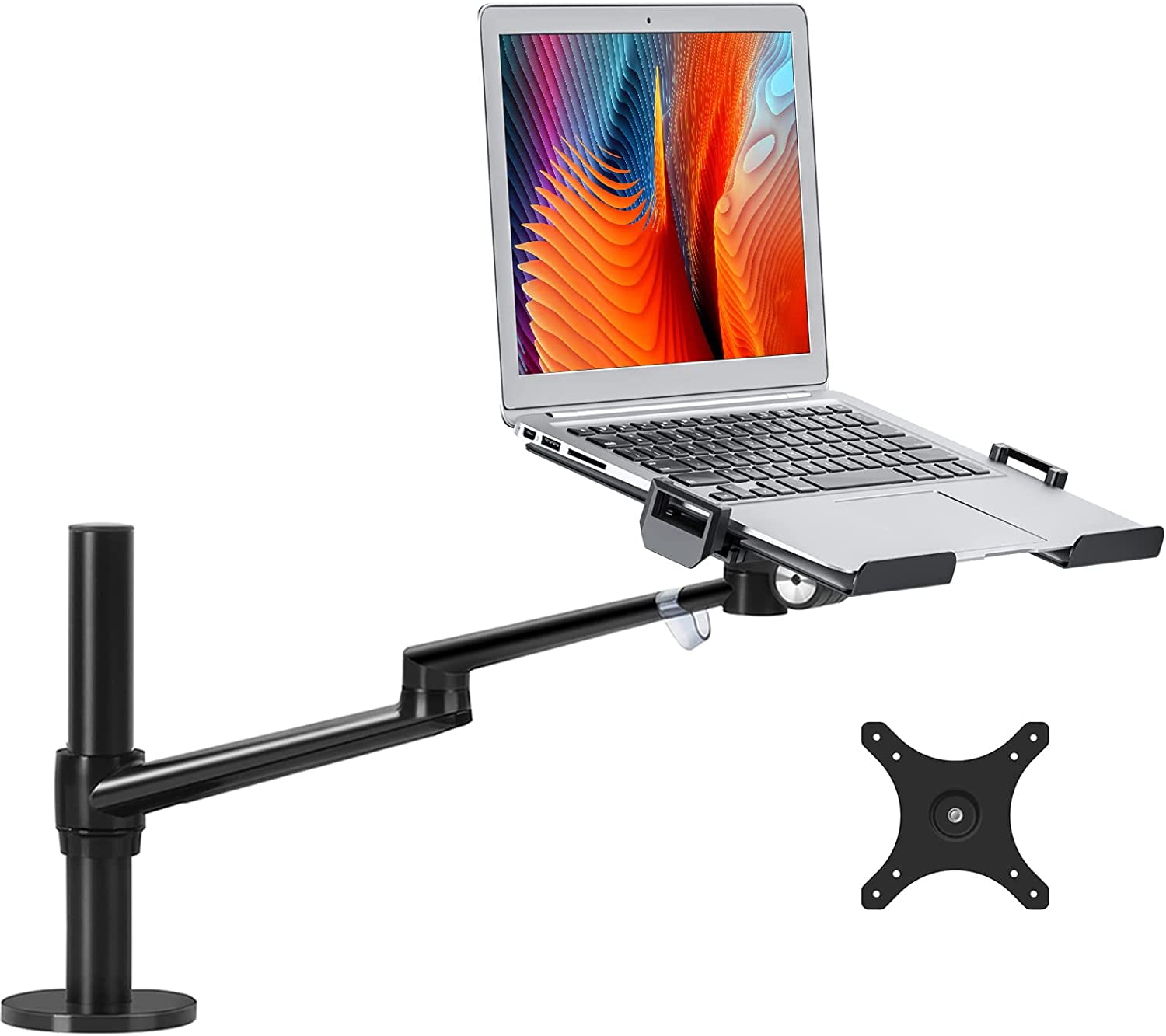 Laptop/Notebook/Projector Mount Stand, Height Adjustable Single Arm ...