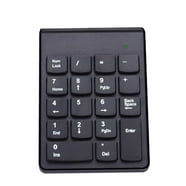 Onn USB Numeric 10-Key Pad, 4 ft USB Cable, for Windows 8 or Newer ...