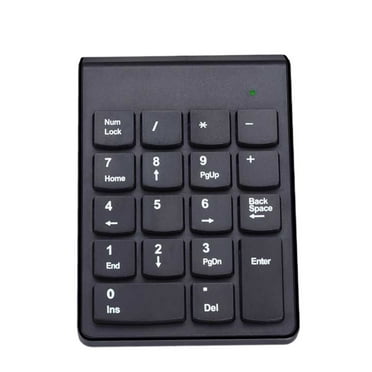 Onn USB Numeric 10-Key Pad, 4 ft USB Cable, for Windows 8 or Newer ...