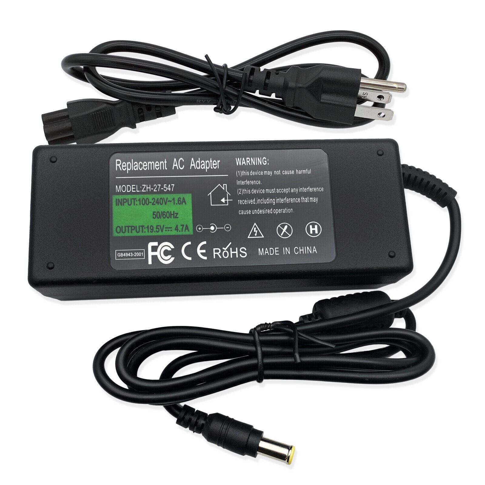 Laptop Power Cord 90W AC Adapter Charger for Sony VAIO PCG-71312L PCG ...