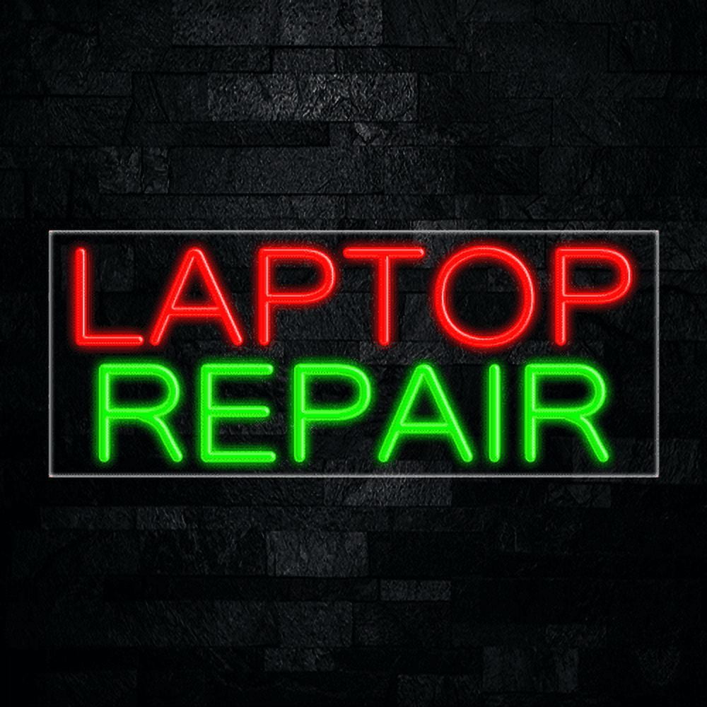 Laptop Repair-LED Neon Sign 30"L x 12"H #30485 - Walmart.com