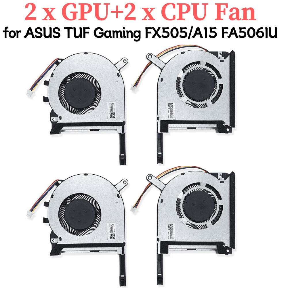 Laptop Replacement Fan Computer Cooler Fans for ASUS TUF Gaming FX505 ...