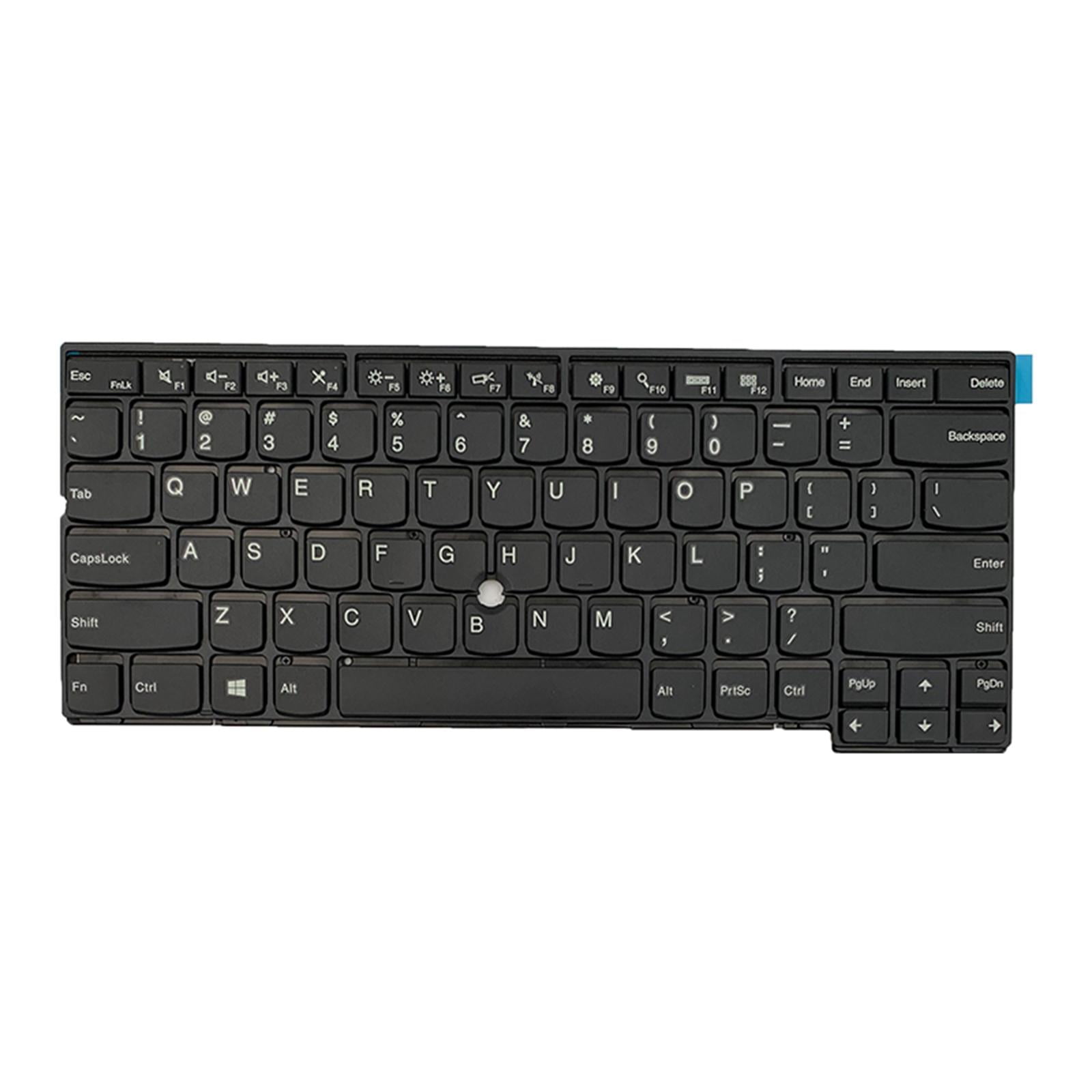 Laptop Replacement Keyboard, Non Backlit US Layout Without Pointer for ...