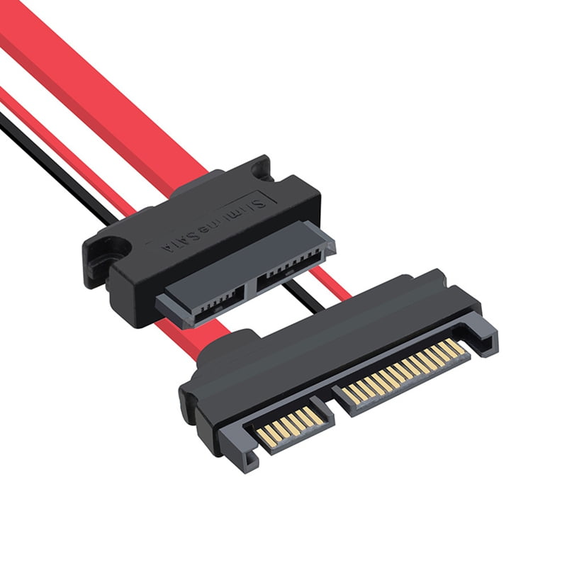 Laptop SATA 22P Public to Slimline 7+6SATA 13P Female Optical Drive Conversion 7+15 Hard Drive ...