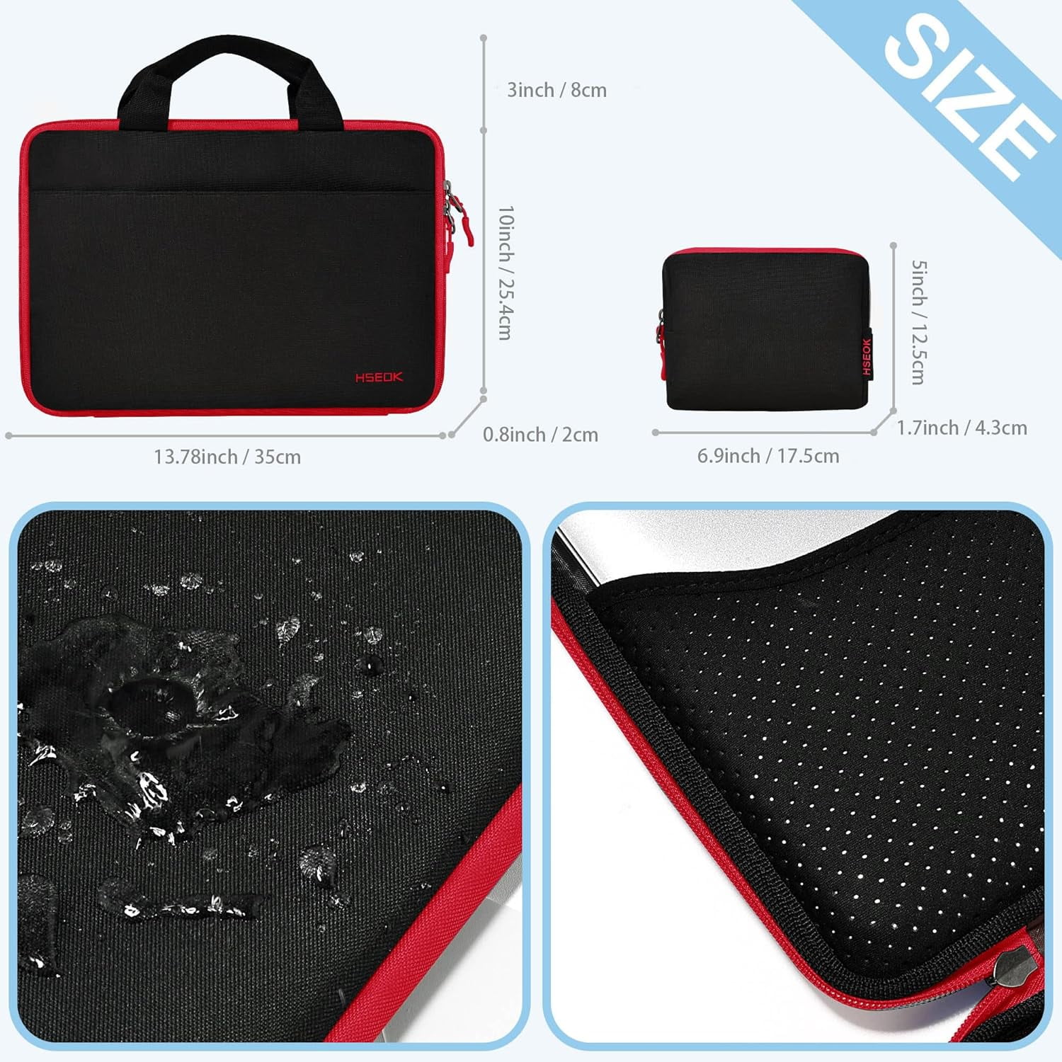 Laptop Sleeve 13.3 Inch Case Briefcase Compatible with All Model of 13. ...