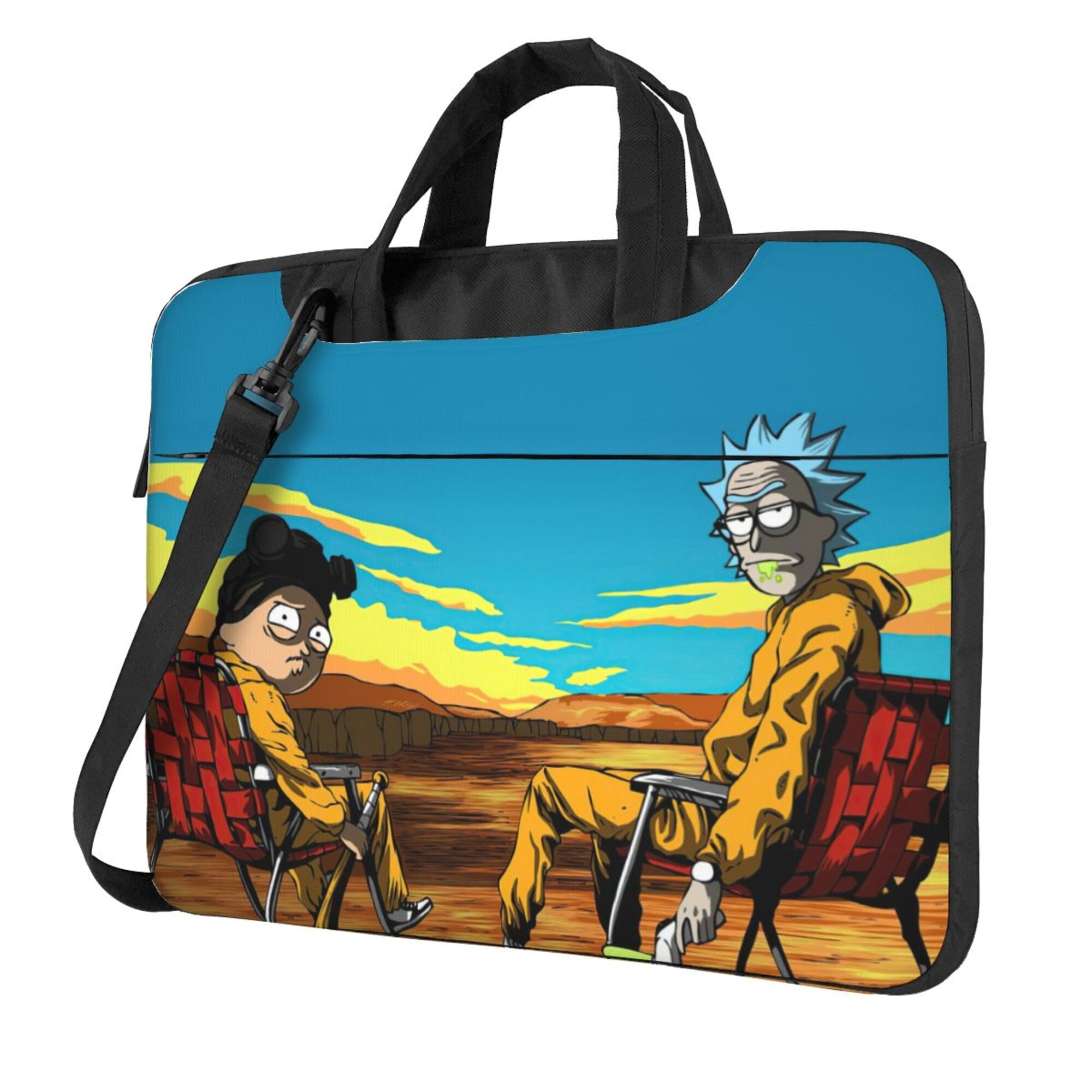 Laptop Sleeve 13" Cute Anime Cartoon Rick And Morty Computer Case ...