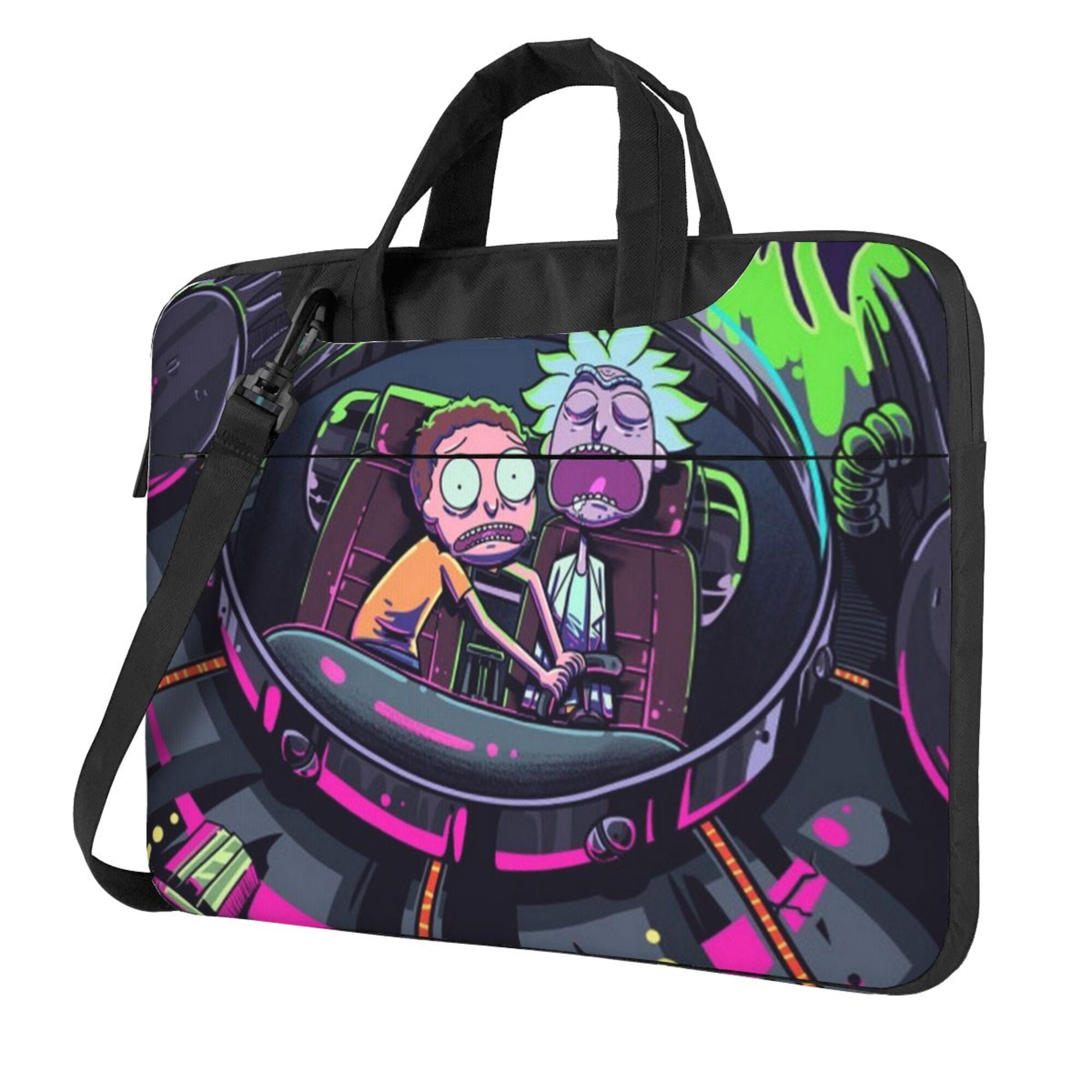 Laptop Sleeve 13" Cute Anime Cartoon Rick And Morty Computer Case ...