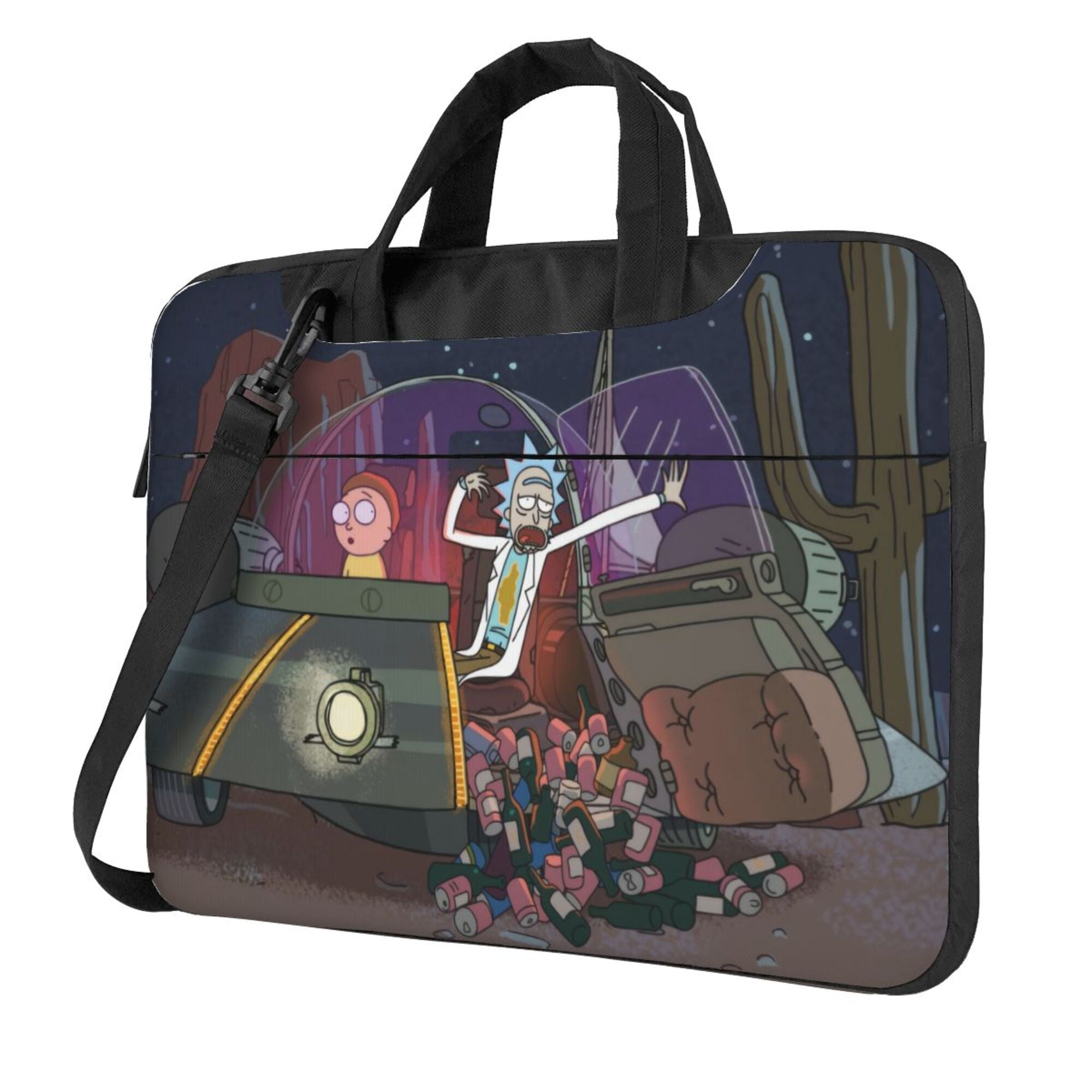 Laptop Sleeve 13" Cute Anime Cartoon Rick And Morty Computer Case ...