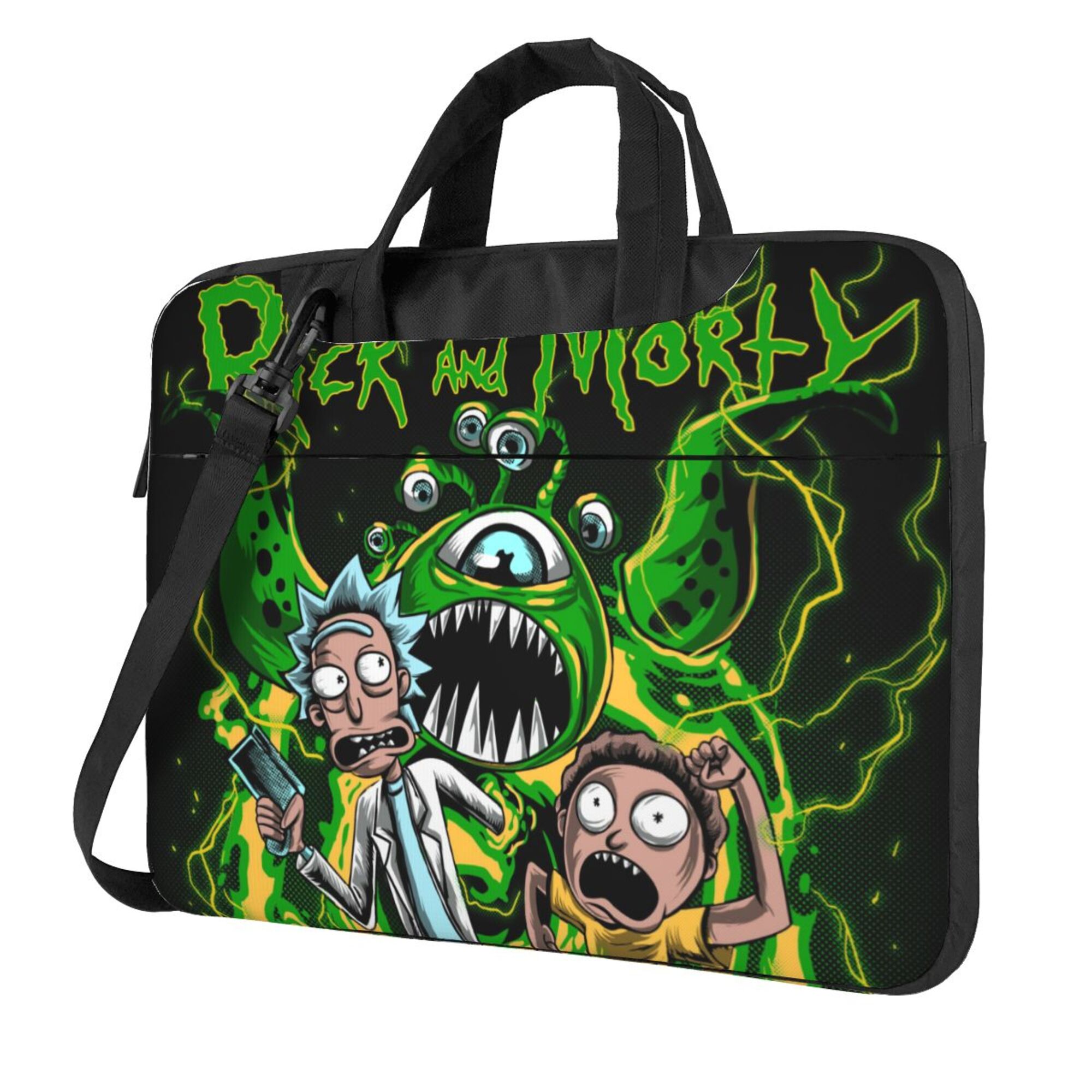 Laptop Sleeve 13" Cute Anime Cartoon Rick And Morty Computer Case ...