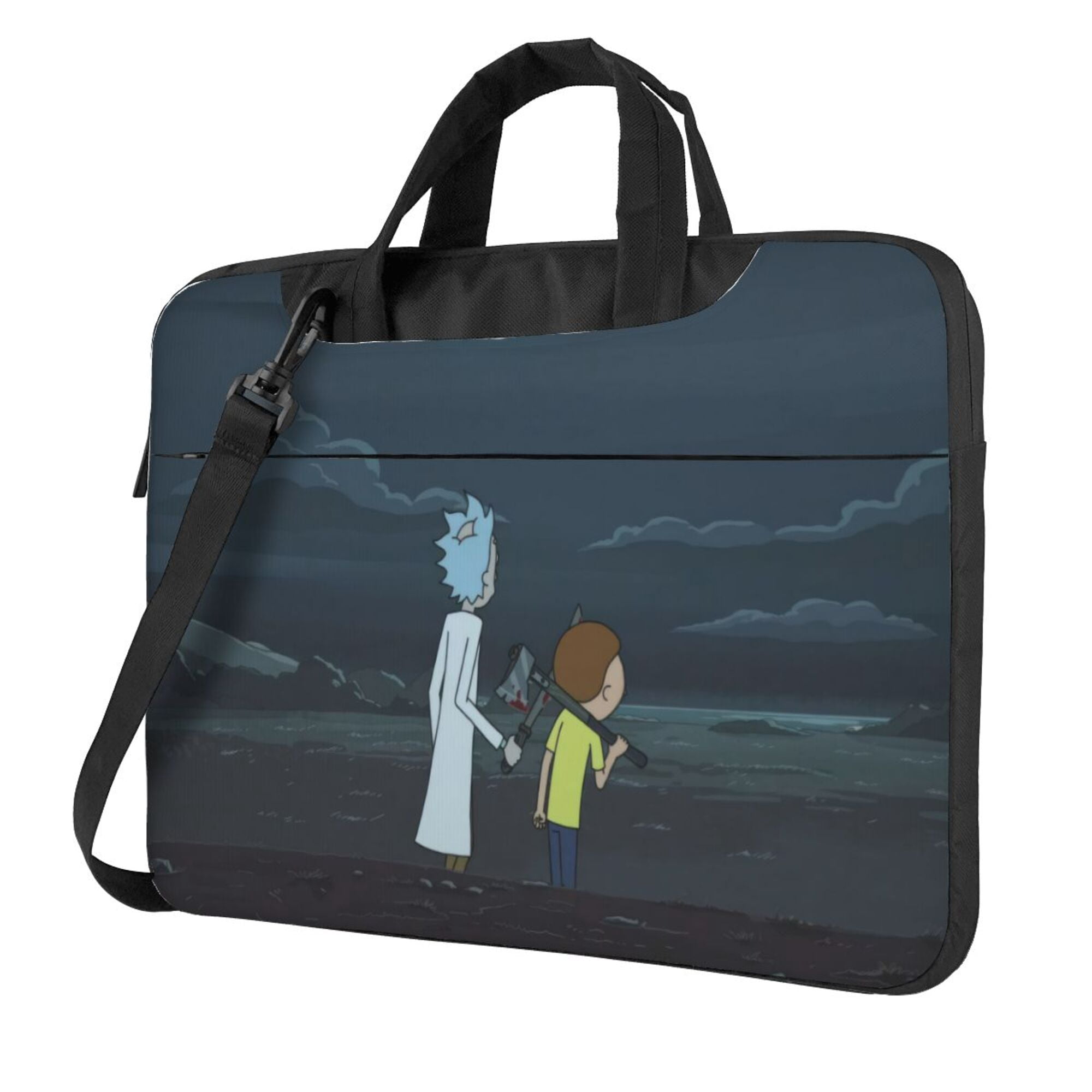 Laptop Sleeve 13" Cute Anime Cartoon Rick And Morty Computer Case ...