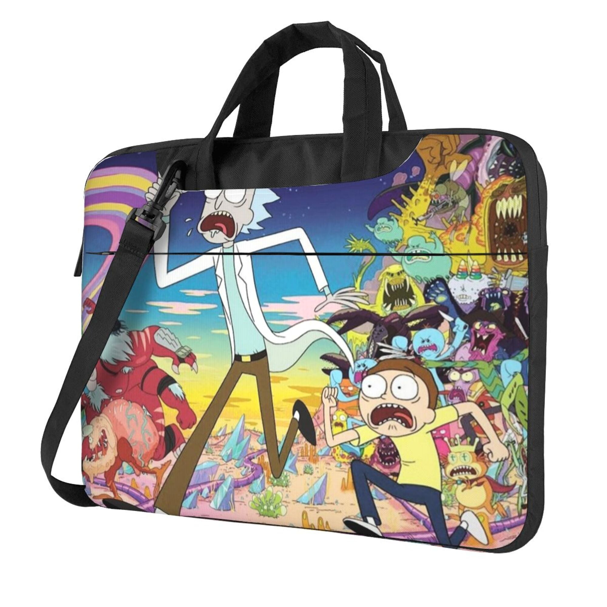 Laptop Sleeve 13" Cute Anime Cartoon Rick And Morty Computer Case ...