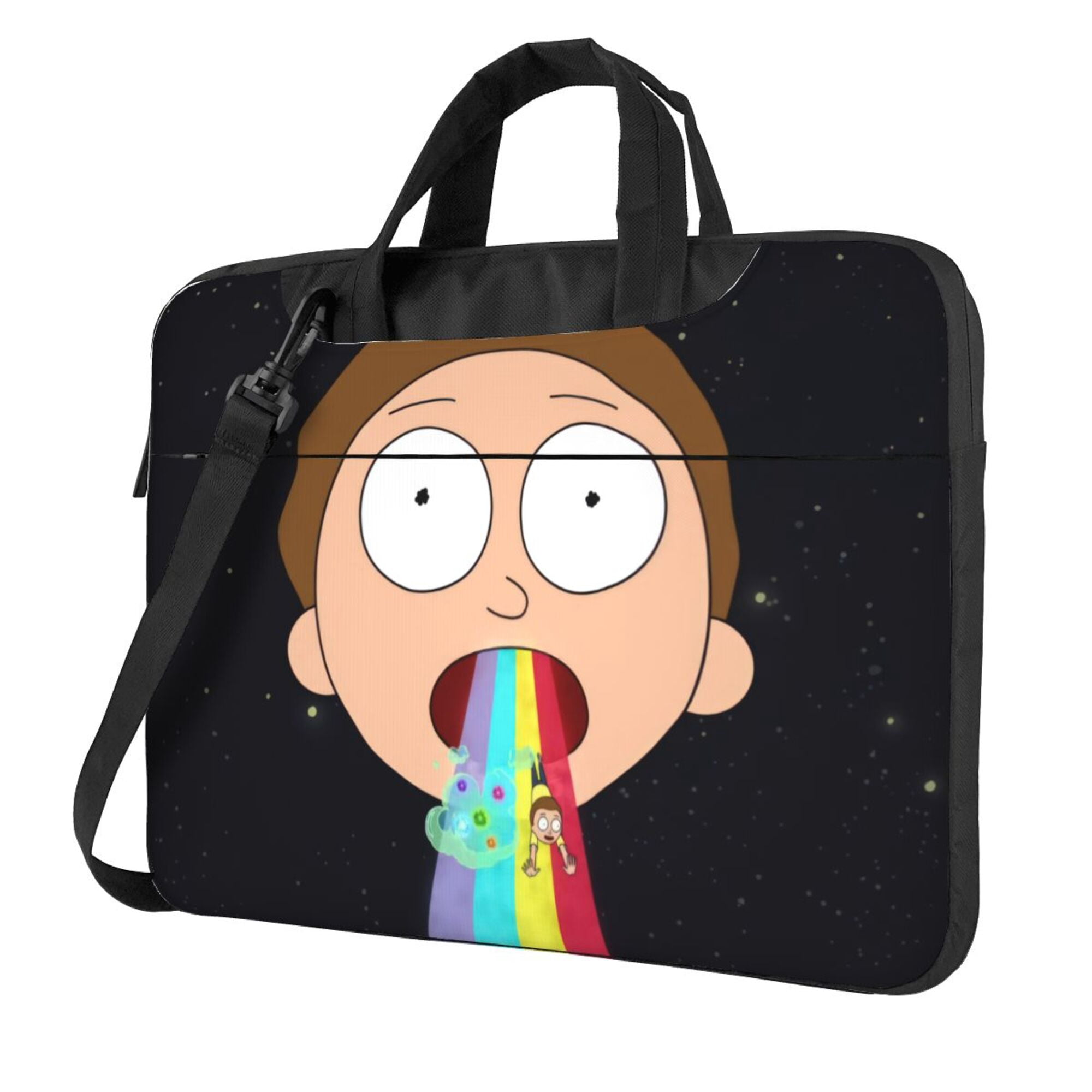Laptop Sleeve 14" Cute Anime Cartoon Rick And Morty Computer Case ...