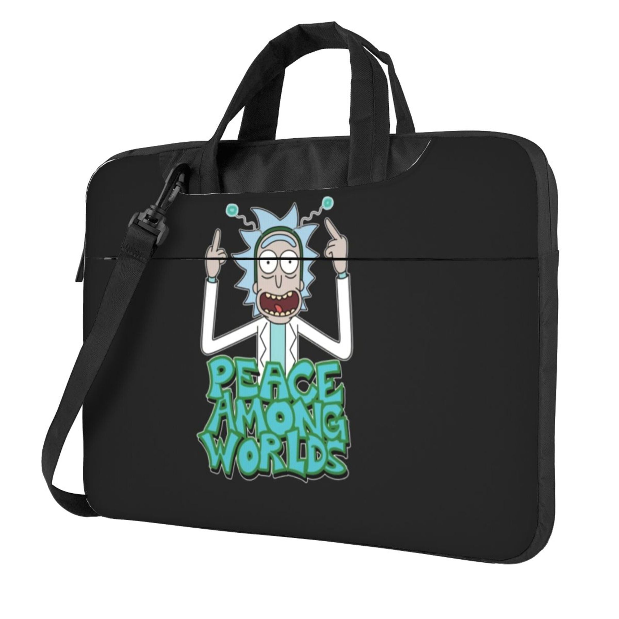 Laptop Sleeve 14" Cute Anime Cartoon Rick And Morty Computer Case ...