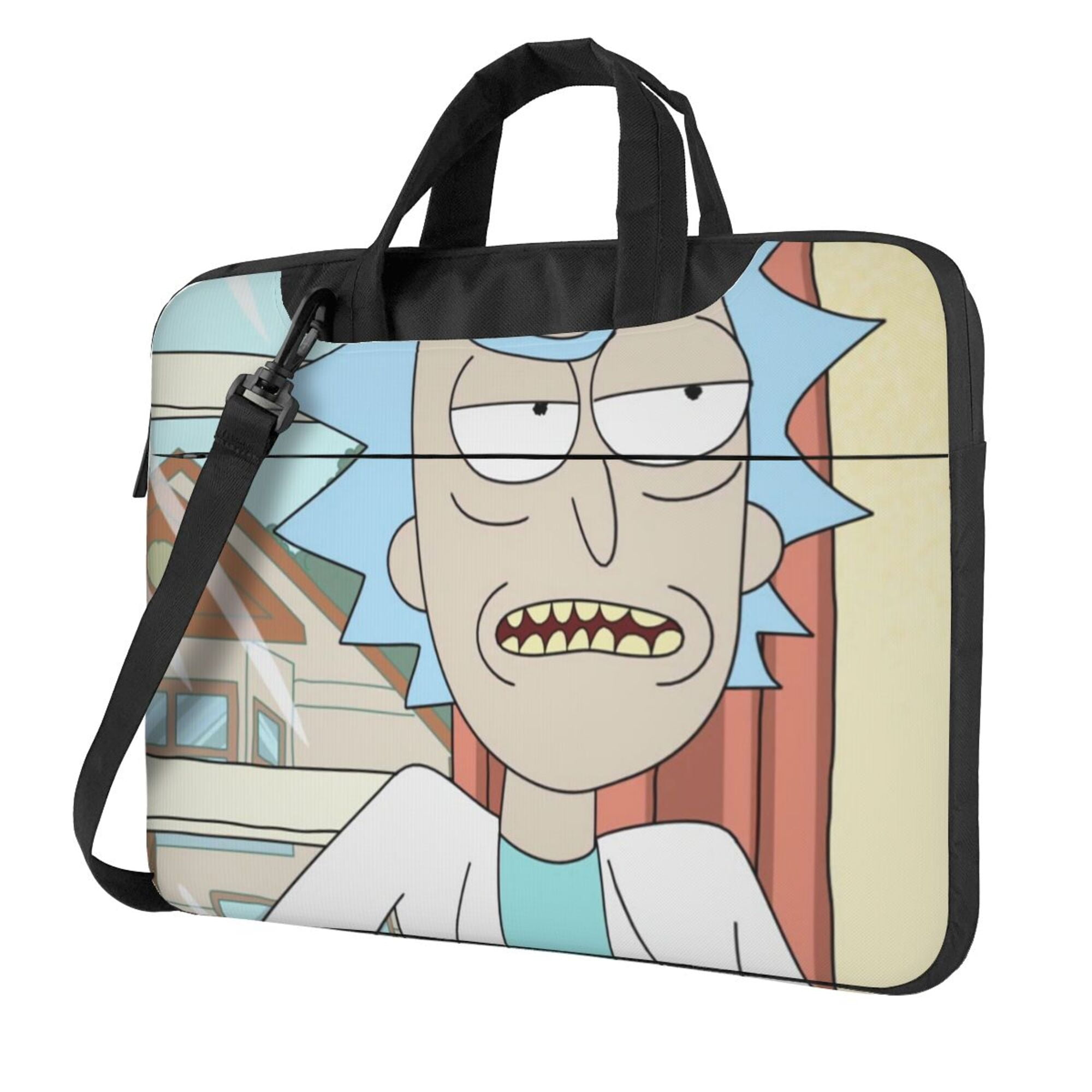 Laptop Sleeve 14" Cute Anime Cartoon Rick And Morty Computer Case ...