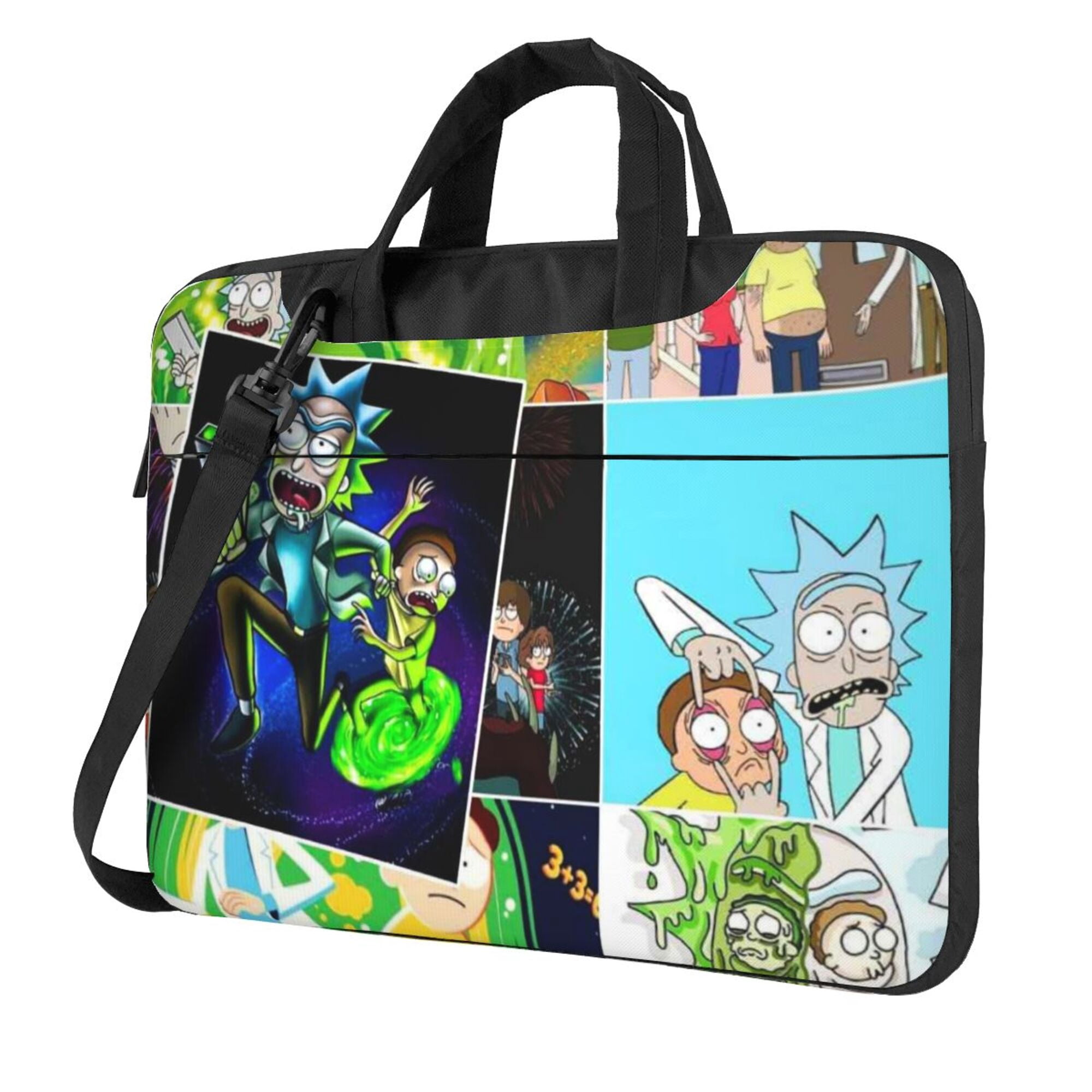 Laptop Sleeve 14" Cute Anime Cartoon Rick And Morty Computer Case ...